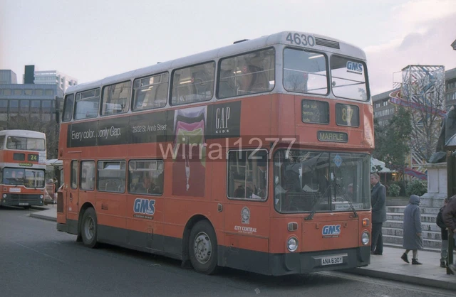 ORIGINAL BUS PHOTOGRAPHIC negative GM Buses South(Stagecoach)Atlantean ...