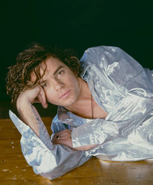 AUSTRALIAN SINGER AND musician Michael Hutchence circa 1990 OLD PHOTO 3 ...
