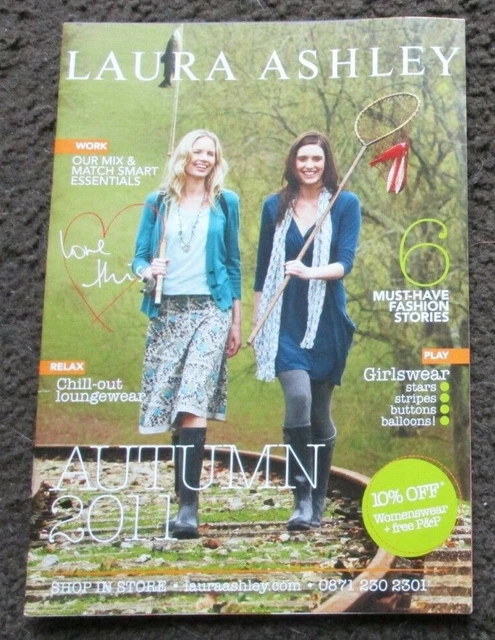 LAURA ASHLEY AUTUMN 2011 Fashion Brochure/Catalogue Catalog * 27 Pages ...