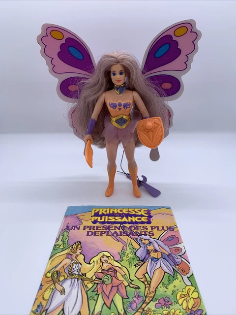 VINTAGE 1985 SHE-RA Princess of Power POP FLUTTERINA French Comic Comb ...