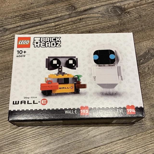 LEGO EVE AND Wall-e | Brickheadz ⭐️EXCLUSIVE⭐️40619 | Pixar & Disney ...