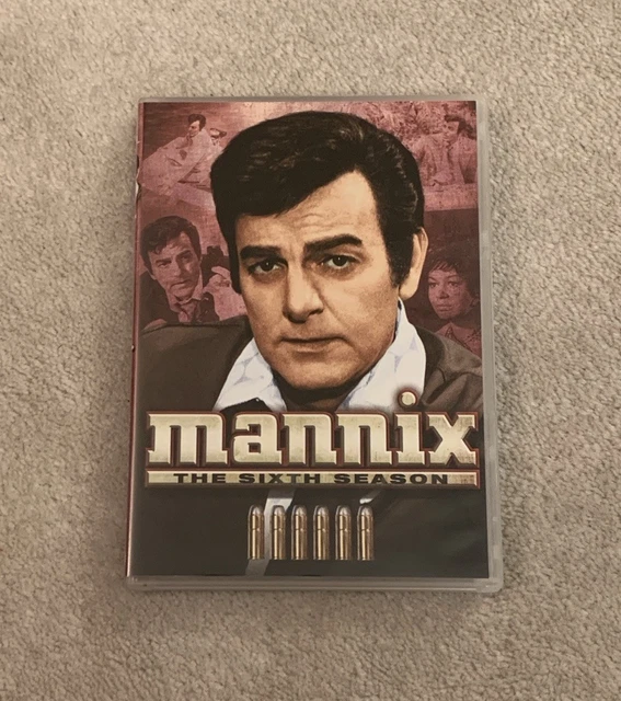MANNIX THE SIXTH Season DVD Set (1973, Paramount Pictures) *Tested ...