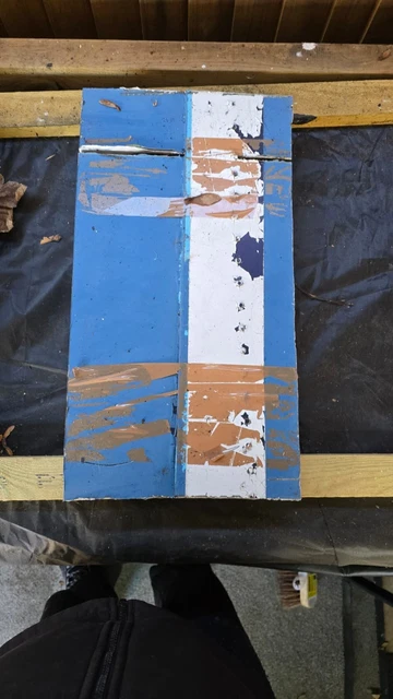 OLYMPIC AIRWAYS SX-OAD Olympic flame Boeing 747 fuselage skin cut £29. ...