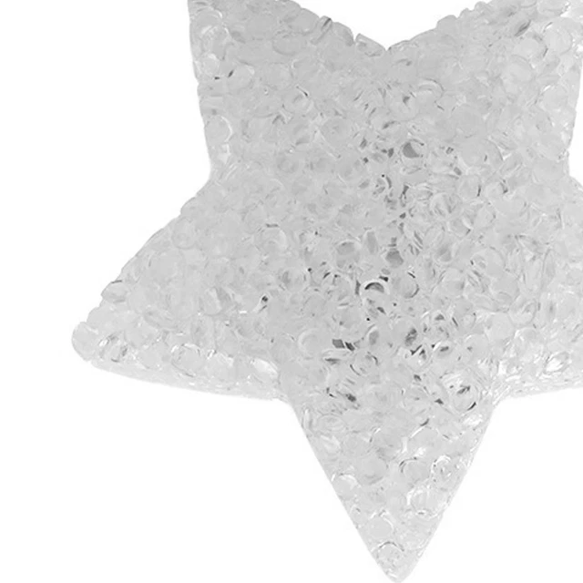 HANDHELD STAR SHAPE Light Acrylic Battery Powered Soft Glow Concert ...