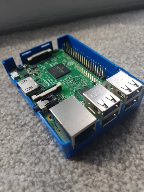 RASPBERRY PI 3 Model B Quad Core CPU 1.2 Ghz 1 GB RAM + 1 x 16GB ...