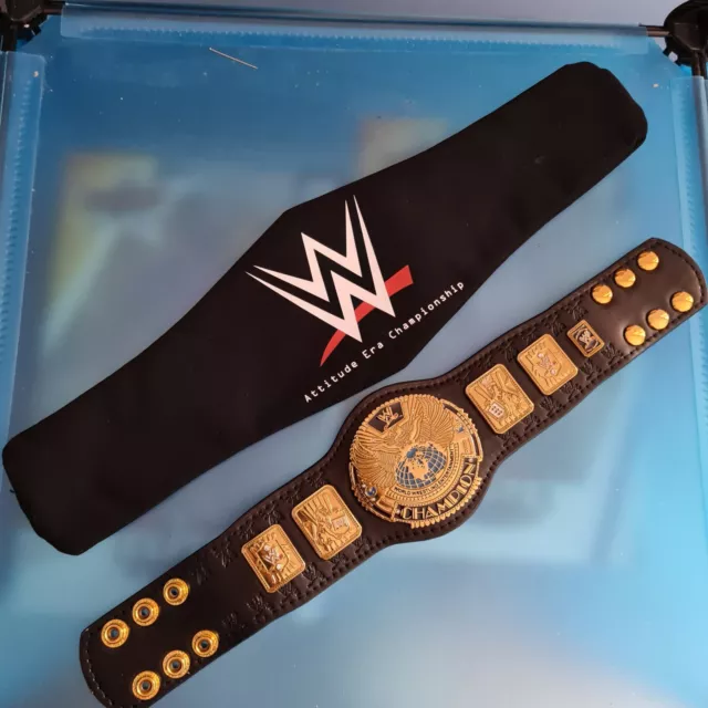 ATTITUDE ERA WWE Championship - Mini Replica Title Belt - Official WWE ...