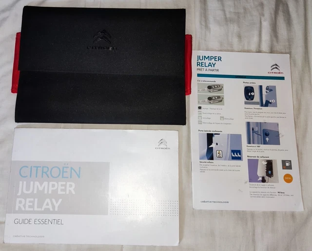 MANUEL NOTICE UTILISATION Citroen Jumper Relay 2017 2018 2019 FR EUR 39 ...