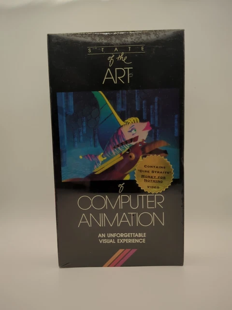 STATE OF THE Art of Computer Animation VHS 1988 Pacific Arts - Rare New ...