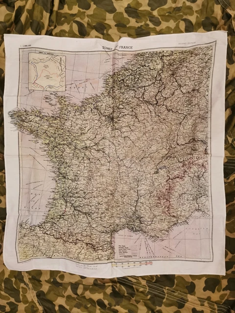 WW2 PARATROOPER INVASION Map Reproduction £15.00 - PicClick UK