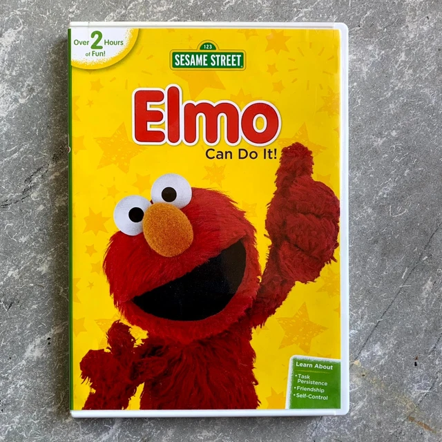 ELMO CAN DO It DVD Sesame Street Over 2 Hours of Fun $7.00 - PicClick CA