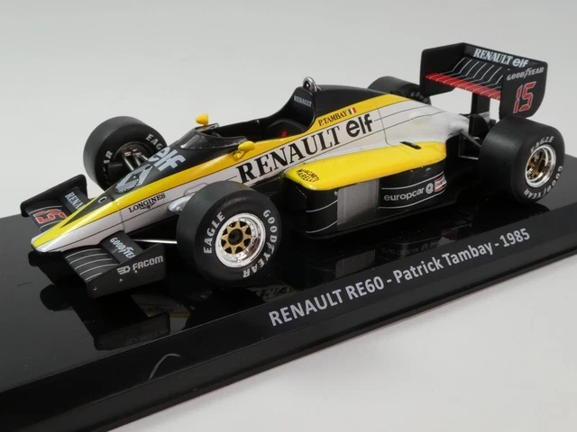 ALTAYA DIE CAST F1 Renault RE60 #15 Patrick Tambay 1985 1/24 EUR 54,00 ...