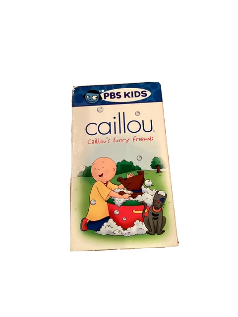 PBS KIDS caillou Caillou's furry friends Vhs Tape Vintage 2001 £7.79 ...