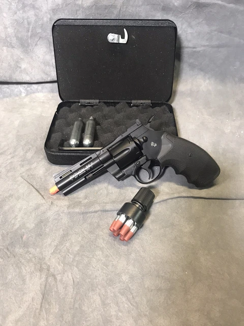 COLT PYTHON FULL Metal .357 Magnum High Power Airsoft CO2 Revolver $59. ...