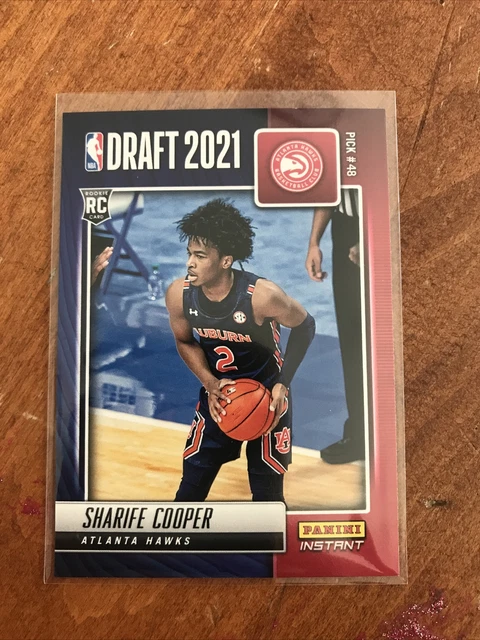 1 OF 480 Made Sharife Cooper 2021-22 Panini NBA Instant Draft Night ...