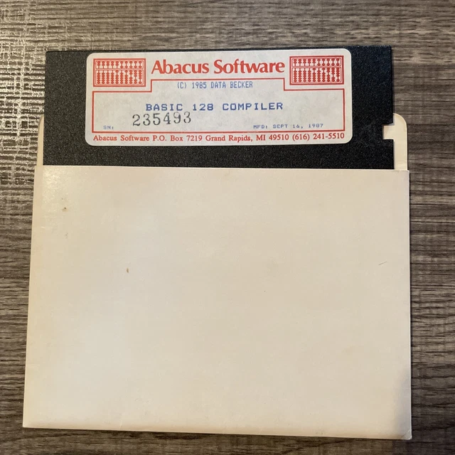 BASIC 128 COMPILER - Commodore C64 Computer Abacus Software $10.00 ...