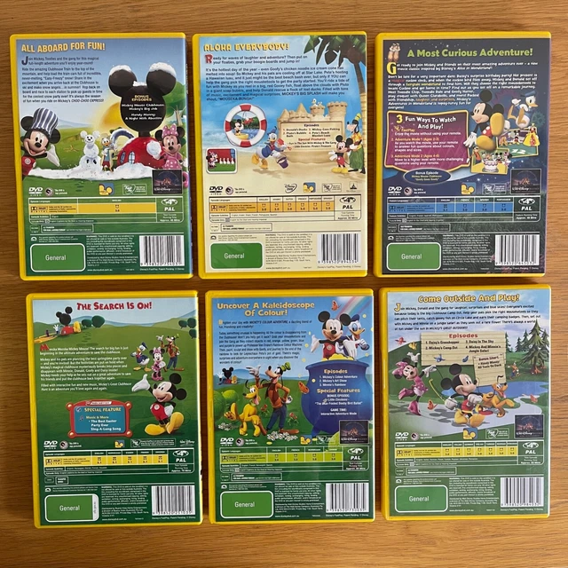 DISNEY JUNIOR MICKEY Mouse Clubhouse Lot of 23 DVDs Bulk Collection ...