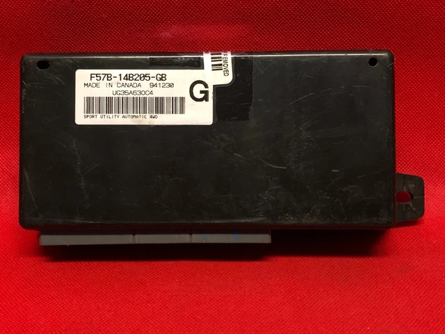 96 FORD EXPLORER GEM Module BODY CONTROL BCM BCU F57B-14B205-GB 4WD ...