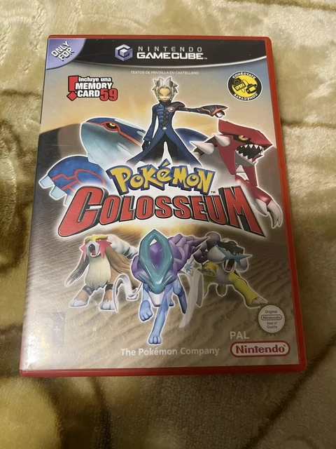 POKÉMON COLOSSEUM - Nintendo Gamecube ESP avec boitier sans Notice Ou ...