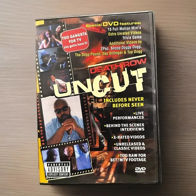 DEATH ROW UNCUT (DVD, 2000) RARE $15.99 - PicClick CA