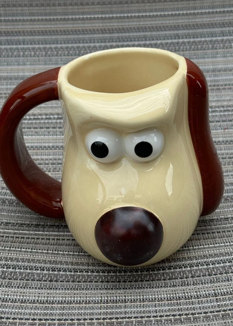 GROMIT HEAT CHANGING Nose Mug, Wallace and Gromit, PG Tips Tea BRAND ...