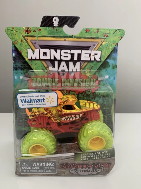 MONSTER JAM ZOMBIE Invasion MONSTER MUTT Monster Truck SPECIAL EDITION ...