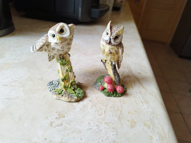 LOT DE 2 Chouettes De Collection The Magnificent World Of Owls EUR 5,00 ...