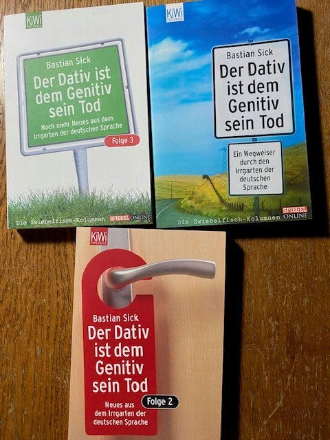 DER DATIV IST dem Genitiv sein Tod Bastian Sick Zustand gut 2.Hand 187 ...