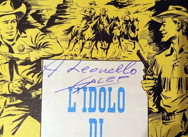 TEX N. 200 autografato da GALEP (Aurelio Galleppini) EUR 80,00 ...