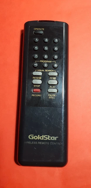 ORIGINAL FERNBEDIENUNG GOLDSTAR VHS Video Recorder EUR 11,90 - PicClick DE