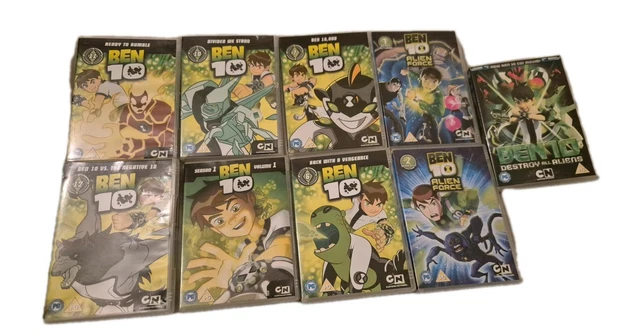 BEN 10 DVD BUNDLE Ben 10 Alein Force 9 Dvds £5.43 - PicClick UK