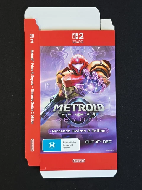 METROID PRIME 4 BEYOND - Nintendo Switch 2 Promo Pre-Order Retail ...