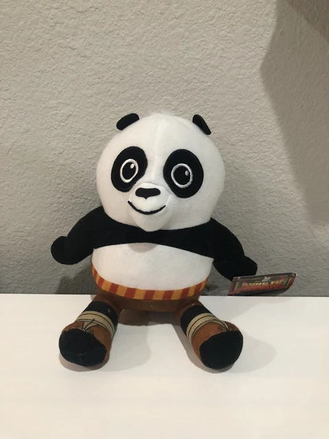 KUNG FU PANDA Sitting Big Head Po Plush 6" Stuffed Animal Dreamwork Toy ...