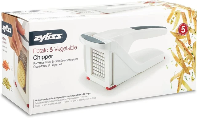 POTATO & VEGETABLE Chipper, Manual Handheld Cutter and Slicer for ...