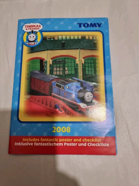 THOMAS THE TANK Engine & Friends Trackmaster 2008 CHECKLIST COLLECTOR ...