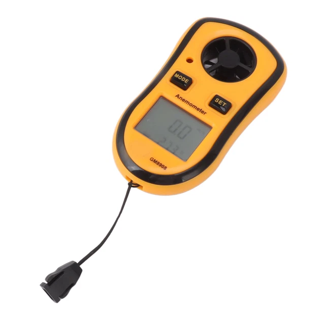 DIGITAL ANEMOMETER HANDHELD Wind Speed Plastic Wind Temperature Meter ... DIGITAL ANEMOMETER HANDHELD Wind Speed Plastic Wind Temperature Meter ...