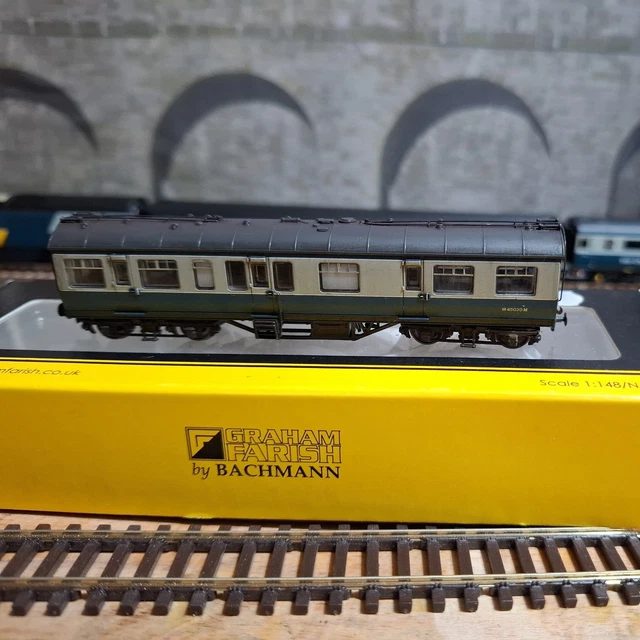 GRAHAM FARISH N Gauge 374-877 Inspection Saloon BR Blue/Grey £43.00 ...