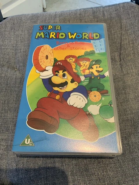 SUPER MARIO WORLD - Vhs Video - Born To Ride & Other Stories - Nintendo ...