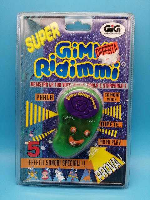 SUPER GIMMI RIDIMMI GIG Effetti Sonori Speciali Vintage green EUR 75,00 ...