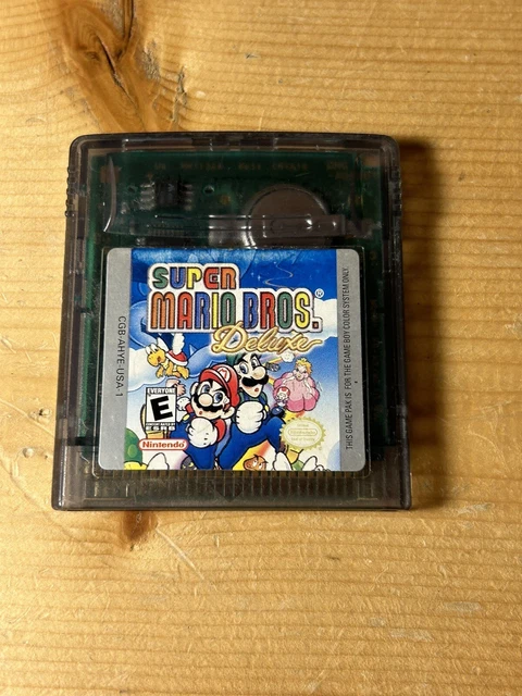 SUPER MARIO BROS. Deluxe (Nintendo Game Boy Color, 1999) spedizione ...