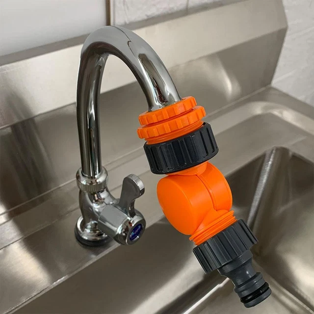 PIPE JOINT TUBE Adapter Extender Garden Hose Connectors Hose Quick ...