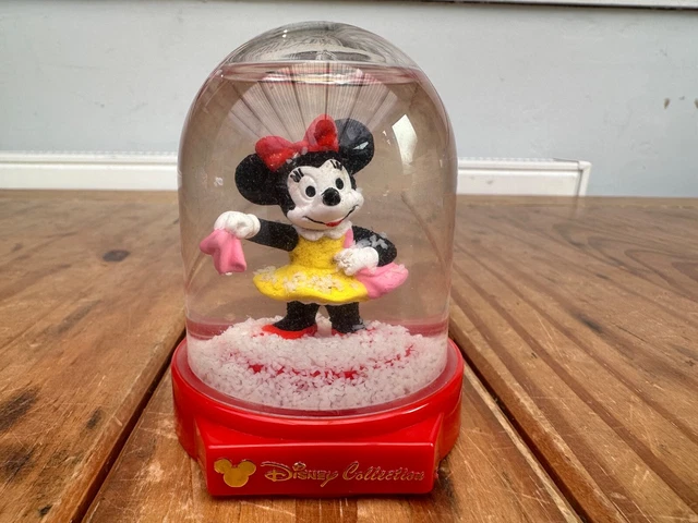 RARE VINTAGE DISNEY Collection Minnie Mouse Snow Globe c.1990's £12.99 ...