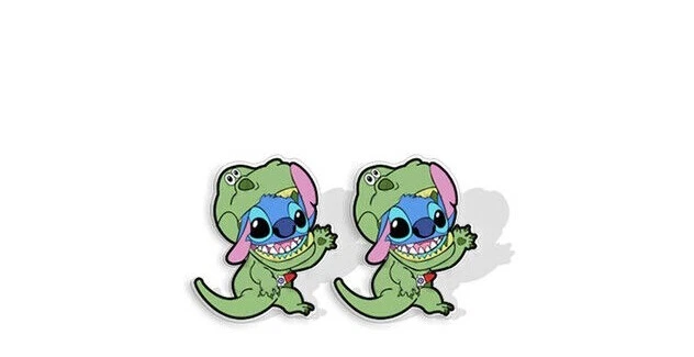 DISNEY STITCH DRESSED As Rex The Dinosaur From Toy Story Cosplay ...
