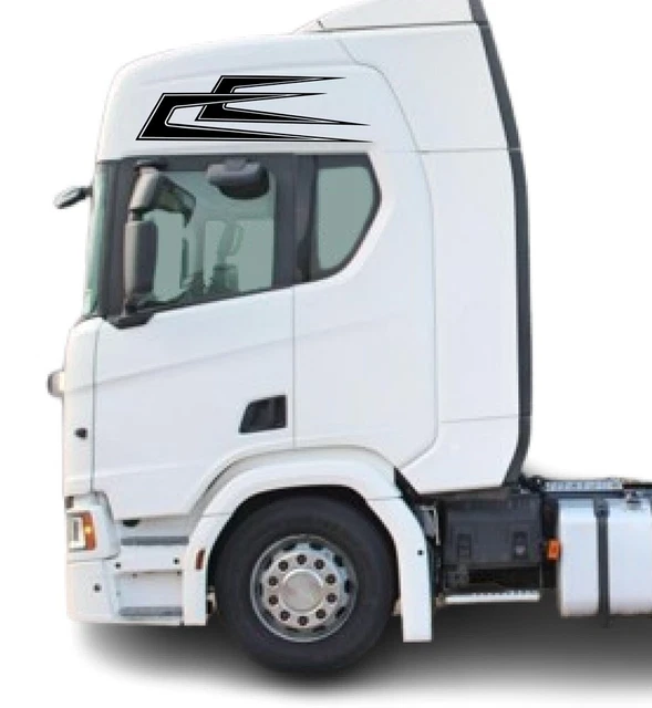 X2 VOLVO SCANIA DAF Boomerang Lorry hgv truck decals graphics stickers ...