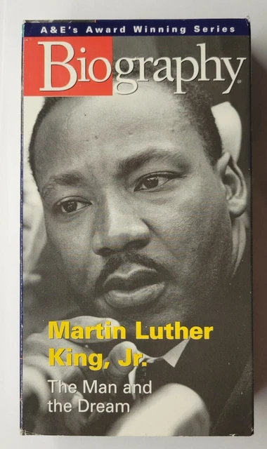BIOGRAPHY: MARTIN LUTHER King, Jr. (VHS, 1999) £6.47 - PicClick UK