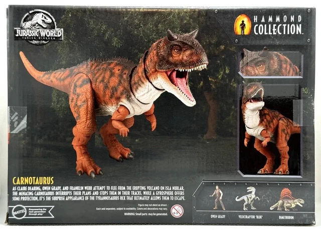 JURASSIC WORLD HAMMOND Collection Fallen Kingdom Carnotaurus EUR 55,00 ...