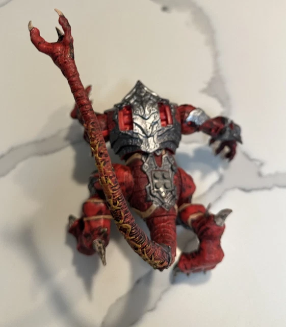 MEGA BLOKS DRAGONS Metal Ages Stendhal Red Dragon Figure Missing Parts ...