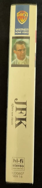CASSETTE VHS JFK Affaire Non Classee / Kevin Costner / 1991 EUR 5,00 - PicClick FR