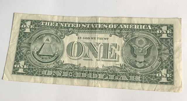 2009 TRINARY RADAR Palindrome Dollar Bill: 11788711 £13.38 - PicClick UK