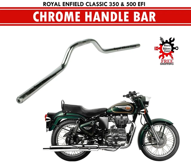 ROYAL ENFIELD OLD CLASSIC 350/500 EFI Chrome "Handle Bar" EUR 77,90 ...