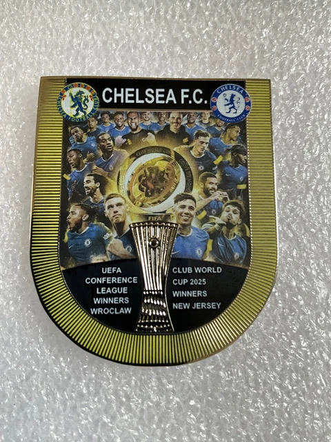 CHELSEA FC - Conference League & World Club. Winners Pennant enamel ...